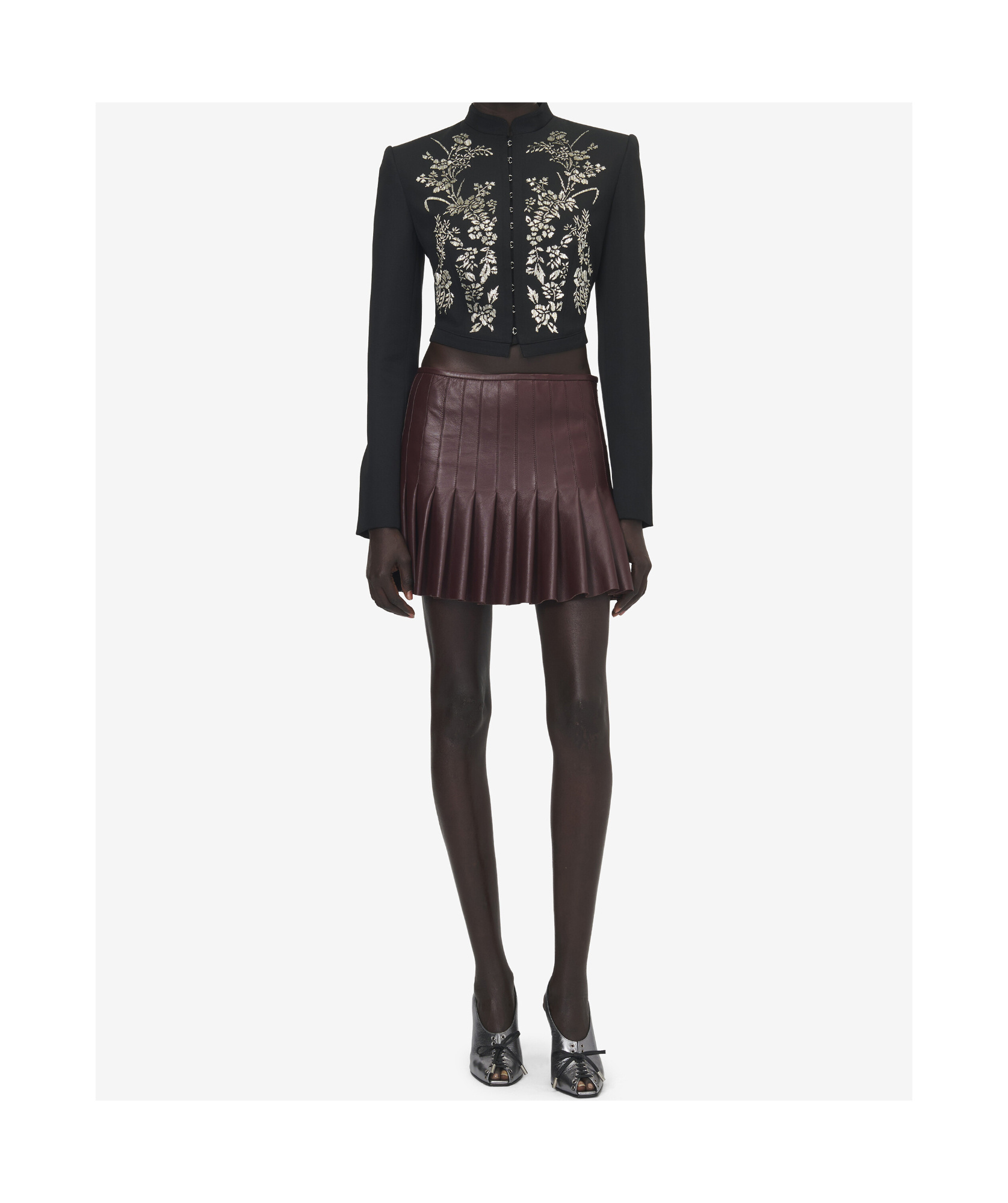 ALEXANDER MCQUEEN Alexander McQueen Pleated Mini Skirt